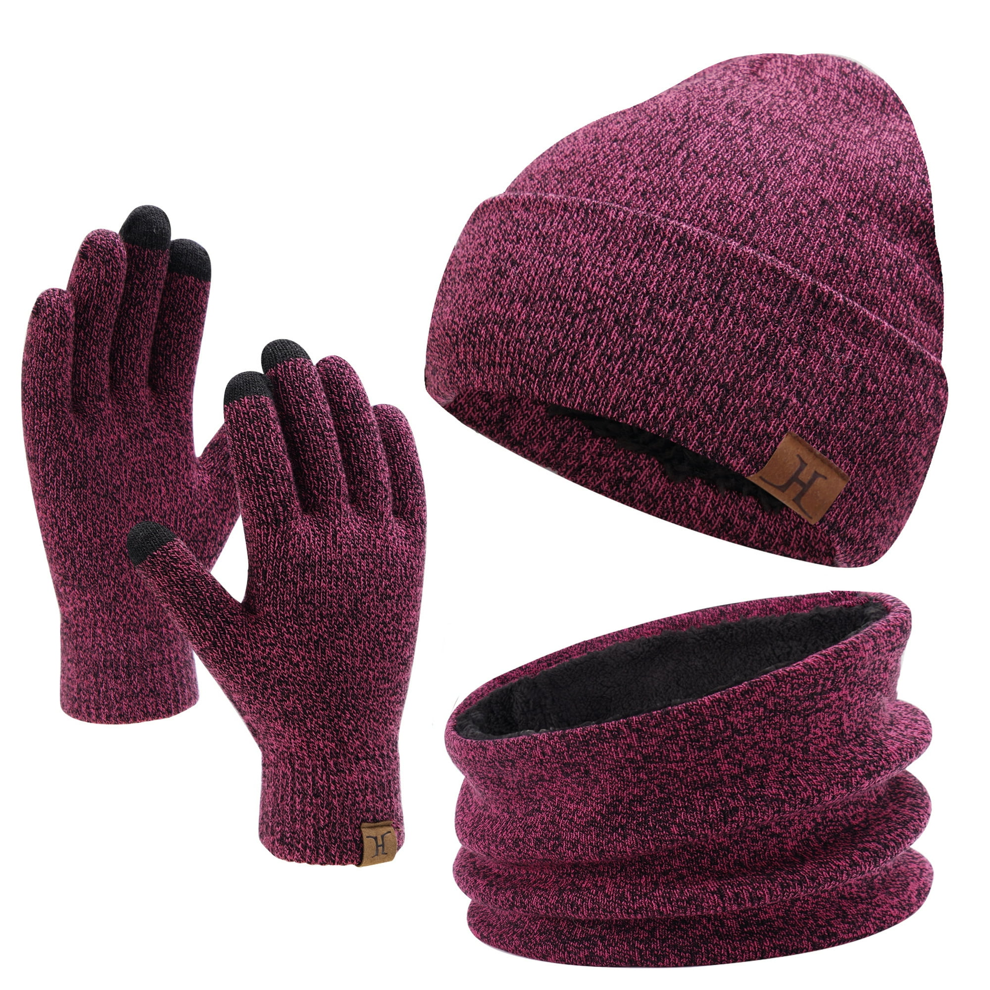 Click here for Fz Fantastic Zone Winter Beanie Hat Scarf Touchscr... prices