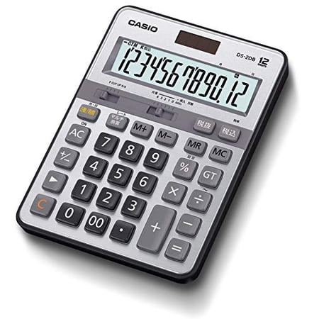 Casio Full-scale Practical Calculator, 12 Digits, Days & Time ...