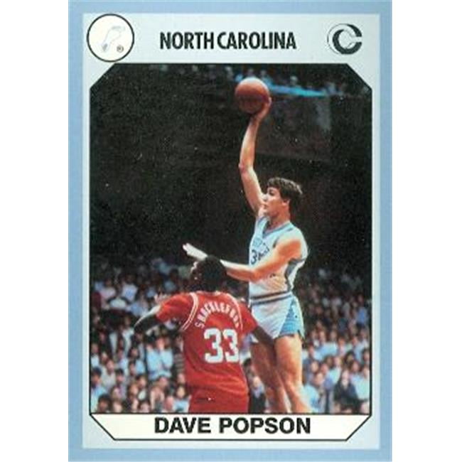 Dave Popson Basketball Card (North Carolina) 1990 Collegiate Collection ...