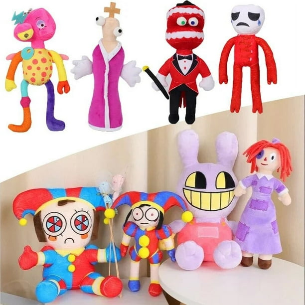 The Amazing Digital Circus Plush Toys Pilot Pomni Jax Plushie Dolls ...