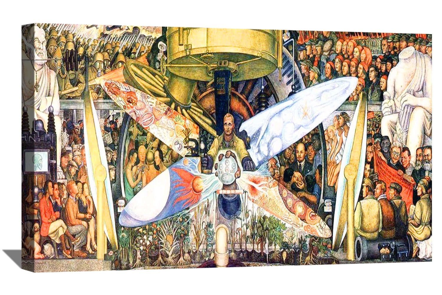 Diego Rivera Man At The Crossroads
