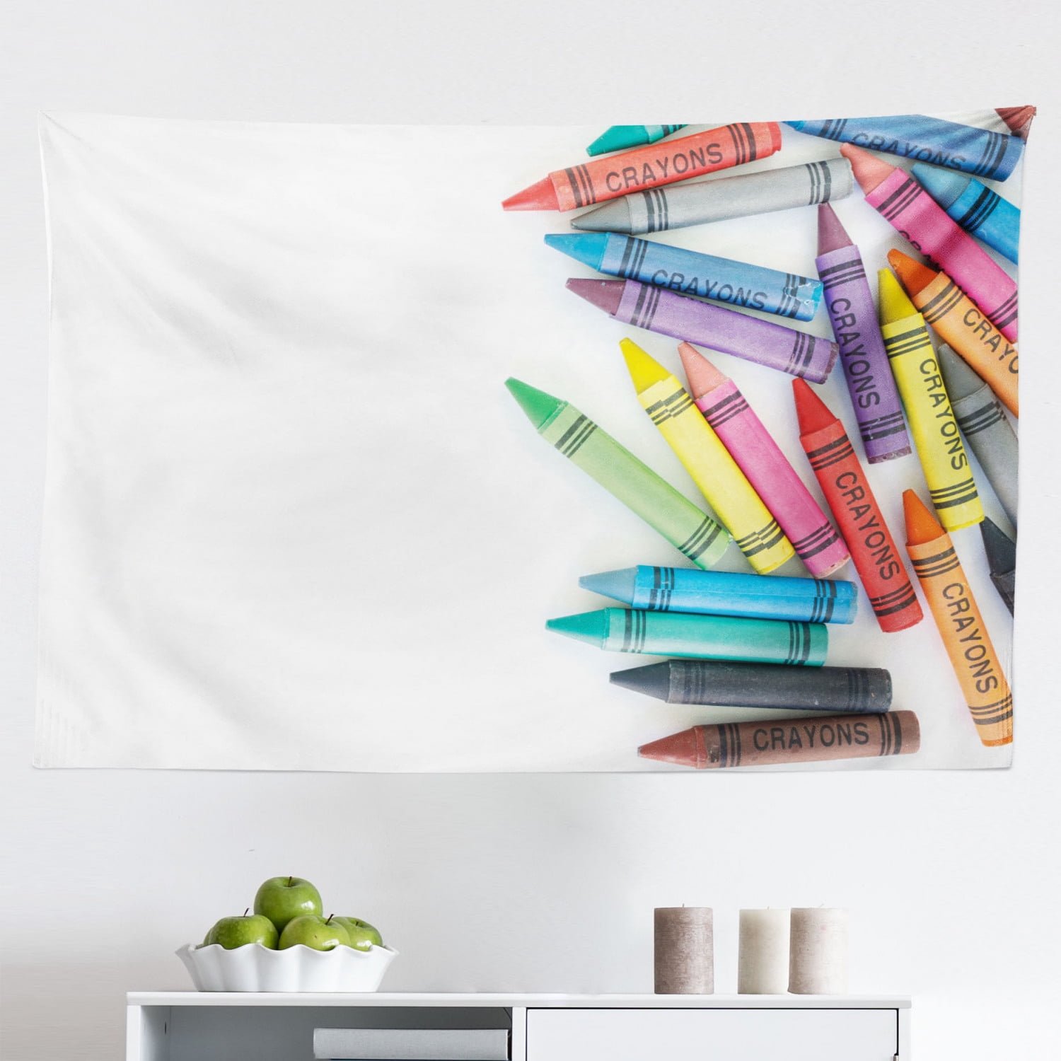 Abstract Tapestry, Illustration of Simplistic Strokes and Dots in ...