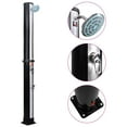 vidaXL Outdoor Solar Shower Swimming Pool Shower with Faucet Shower ...
