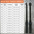 Precisebuilt 1/4" Drive 35-200 in-lb Click Tech Torque Wrench - Walmart.com