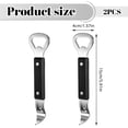 Can Punch Opener 2Pcs Dual Sided Stainless Steel Bottle Opener with Non ...