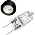 8 bulbs 20 watts 120 volts halogen light bulbs, 8 base double pin short ...