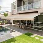 Palram-Canopia Lily Victorian Acrylic Door Awning, 6' W x 4' D x 2' H ...