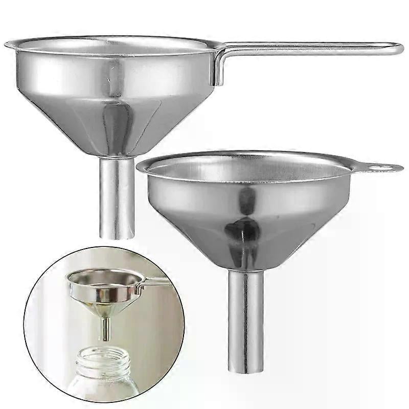 Stainless Steel Mini Funnel Kitchen Liquid Dispenser Metal Oil Liquid ...