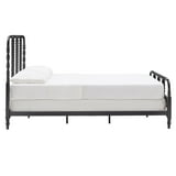 Weston Home Leona Metal Spool Full Bed, Black - Walmart.com