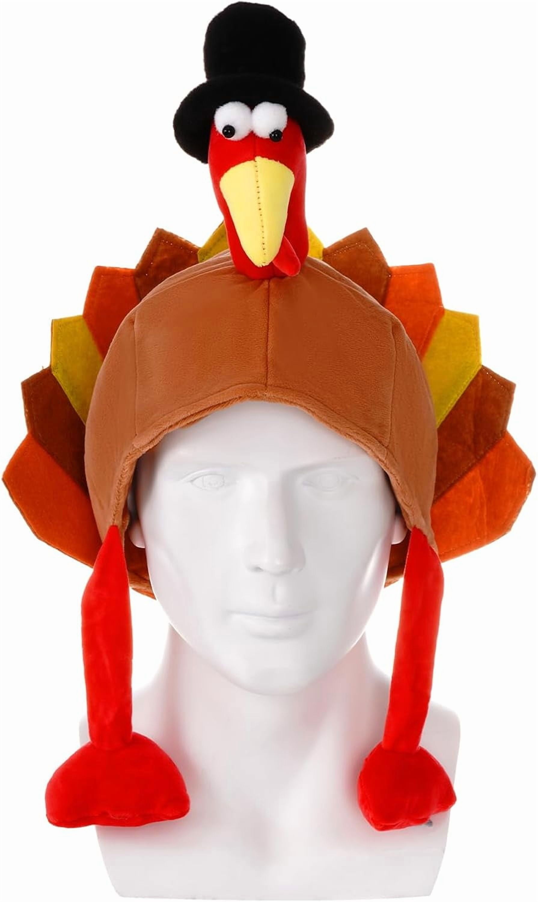 Thanksgiving Turkey Hat for Women Men Turkey Hats for Thanksgiving ...