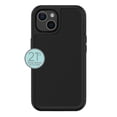 onn. Rugged Phone Case with Holster for iPhone 14 Plus - Black ...