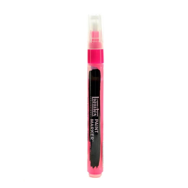 Professional Paint Markers fluorescent pink, fine 2 mm (pack of 3 ...