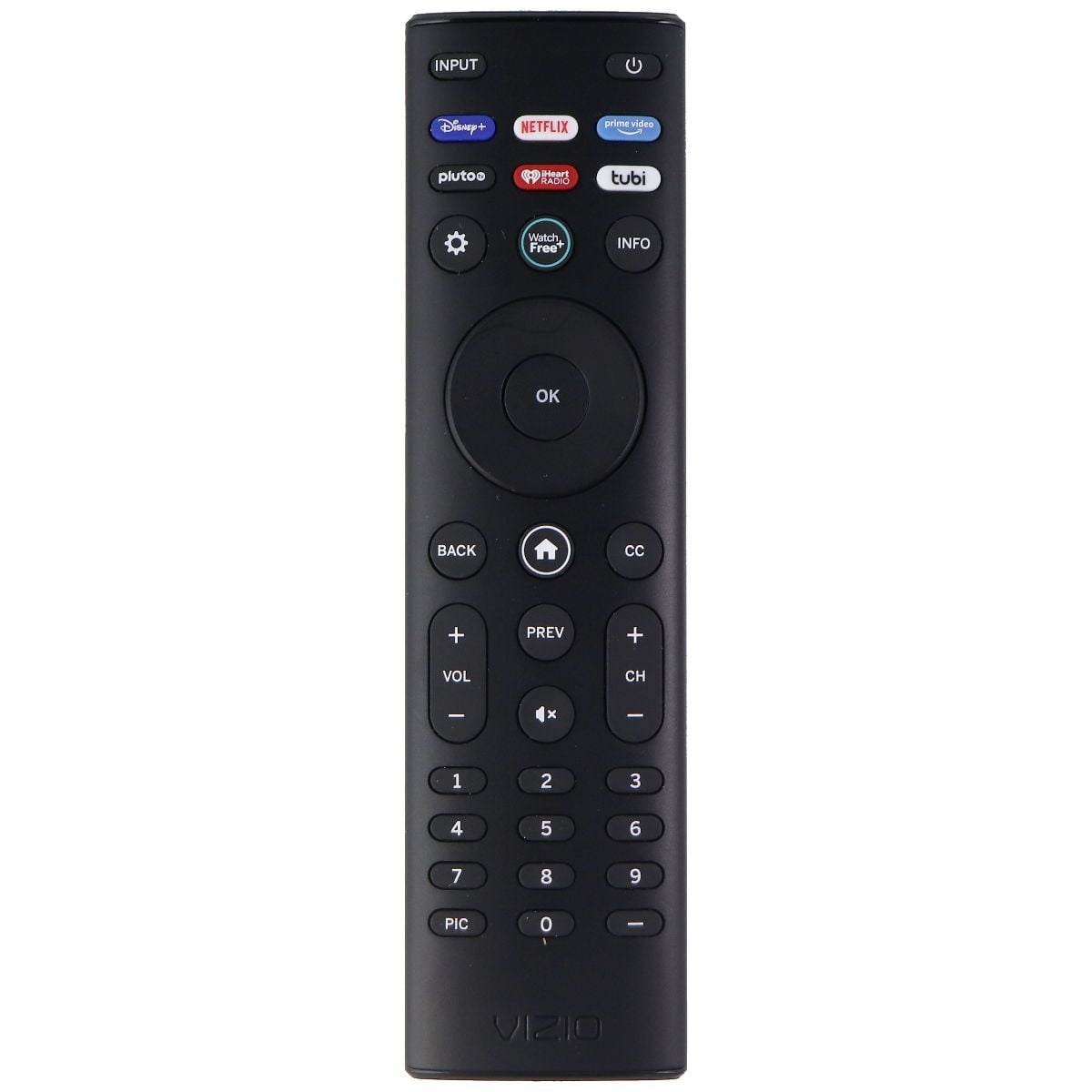 Vizio Remote Control (XRT140V4) with Disney/Netflix/Pluto/Tubi Hotkeys ...