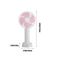Kraoden Handheld Fan Portable Fan 3 Speed Wind Mini Travel Fan with ...