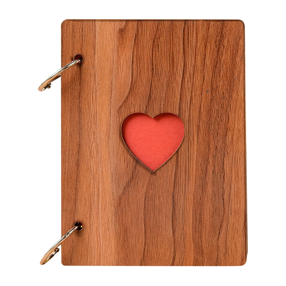Click here for Ikayaa Diy Photo Album Wood Cover Anniversary Scra... prices
