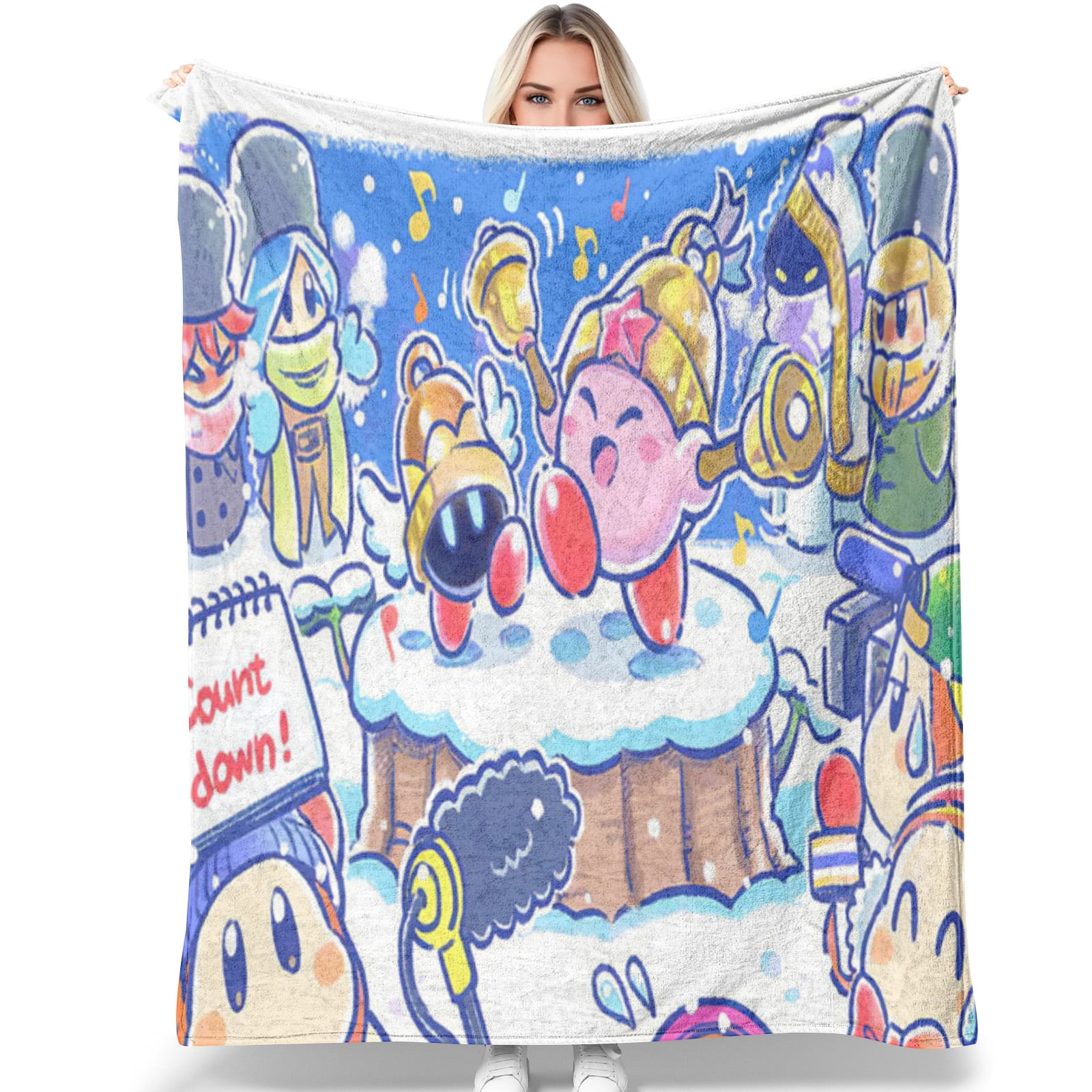 Click here for Mryumi Gift Blanket Cute Kirby Blanket Gifts For K... prices
