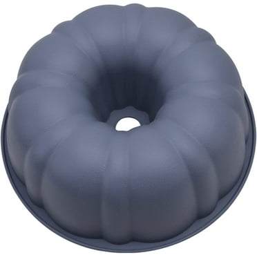 HONGBAKE Nonstick Pink Angel Food Cake Pan, 10 Inch Tube, Removable ...