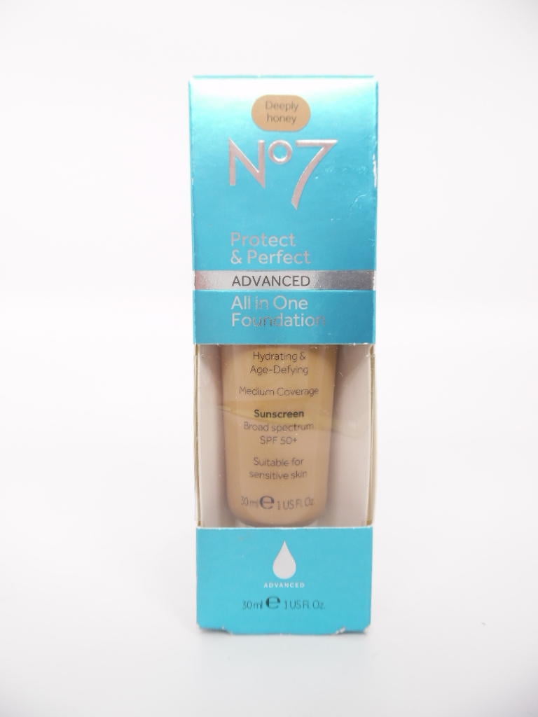 Buy No7 Protect & Perfect Advanced All in One Foundation SPF 50 Deeply ...