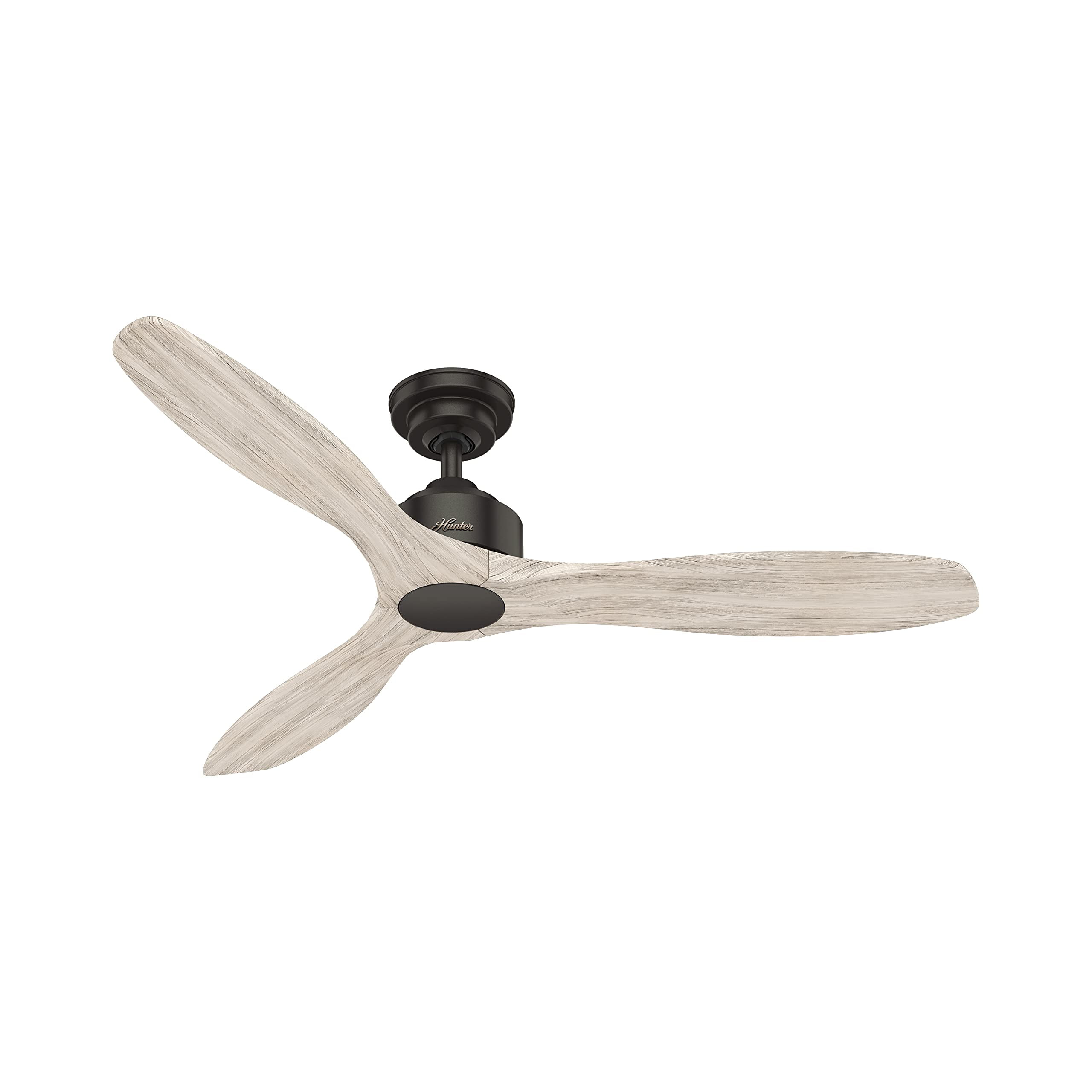 Restored Hunter Fan 52 inch Contemporary Noble Bronze Finish Indoor ...