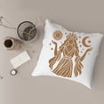 2Pcs 2 Styles PET Hollow Out Drawing Painting Stencils for DIY ...