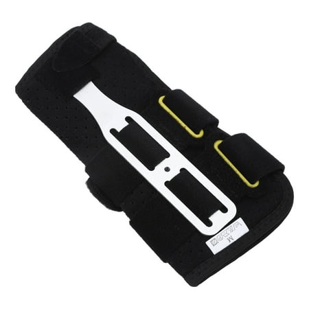 Wrist Brace, 2 Adjustable Straps Hook And Loop Curved Aluminum Bars ...