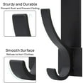 Optish Large Metal Over The Door Towel Rack, 12 Coat Hooks Door Hanger ...