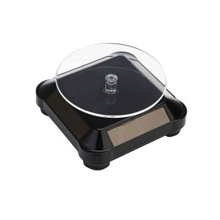 Solar Power Battery 360 Rotating Turntable Battery 360 Rotating Display ...