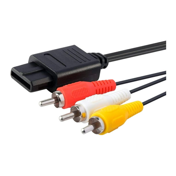 Cable Audio Video RCA Virtual Zone Compatible con Nintendo 64 N64 ...