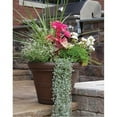 "Tusco Large 30"" Rolled Rim Plastic Outdoor Planter, Terra Cotta ...