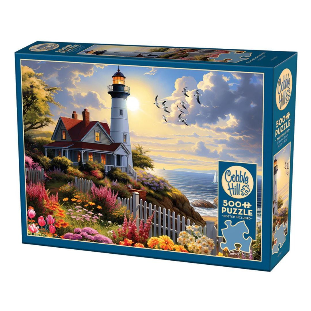 Click here for Cobble Hill Jigsaw Puzzle - To The Lighthouse  500... prices
