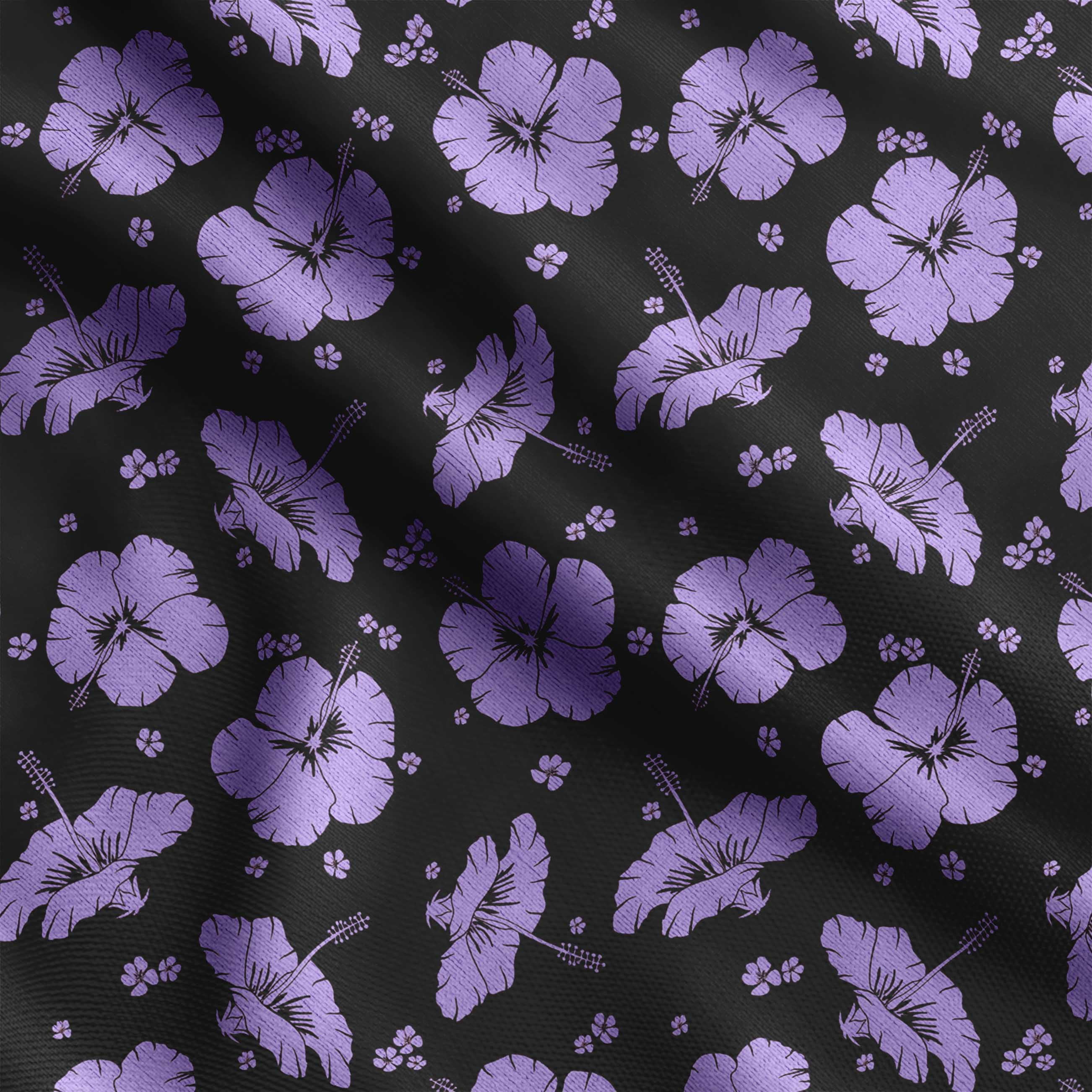 Soimoi Floral Printed, Polyester Fleece, Fabric by The Yard Sewing DIY ...