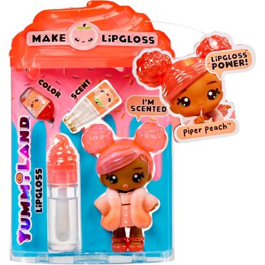 Yummiland Large Doll + Lipgloss Pet- Rory Blueberry, Ages 4+ - Walmart.com