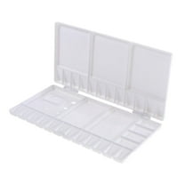 Uxcell 24 Compartments Paint Palette Plastic Painting Tray Deep Saver ...