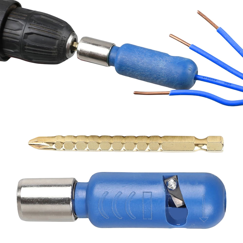 Pelacables Con Taladro Manual Especial para Electricistas. Pelacables ...