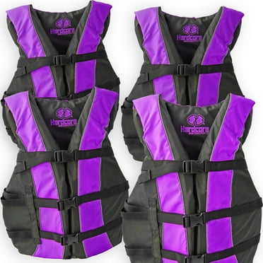 O'Brien 4-Belt Nylon Pro Life Vest, Red, Small - Walmart.com