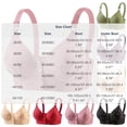 Hduncf Daisy Bras for Old Women Thin Comfort No Underwire Full Coverage ...