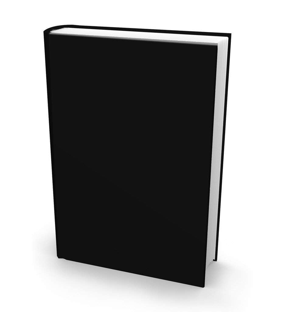 Book Sox Stretchable Book Cover: Jumbo Solid Black. Fits Most Hardcover ...