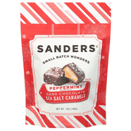Sanders Specialty Gourmet Dark Chocolate Covered Sea Salt Caramels ...