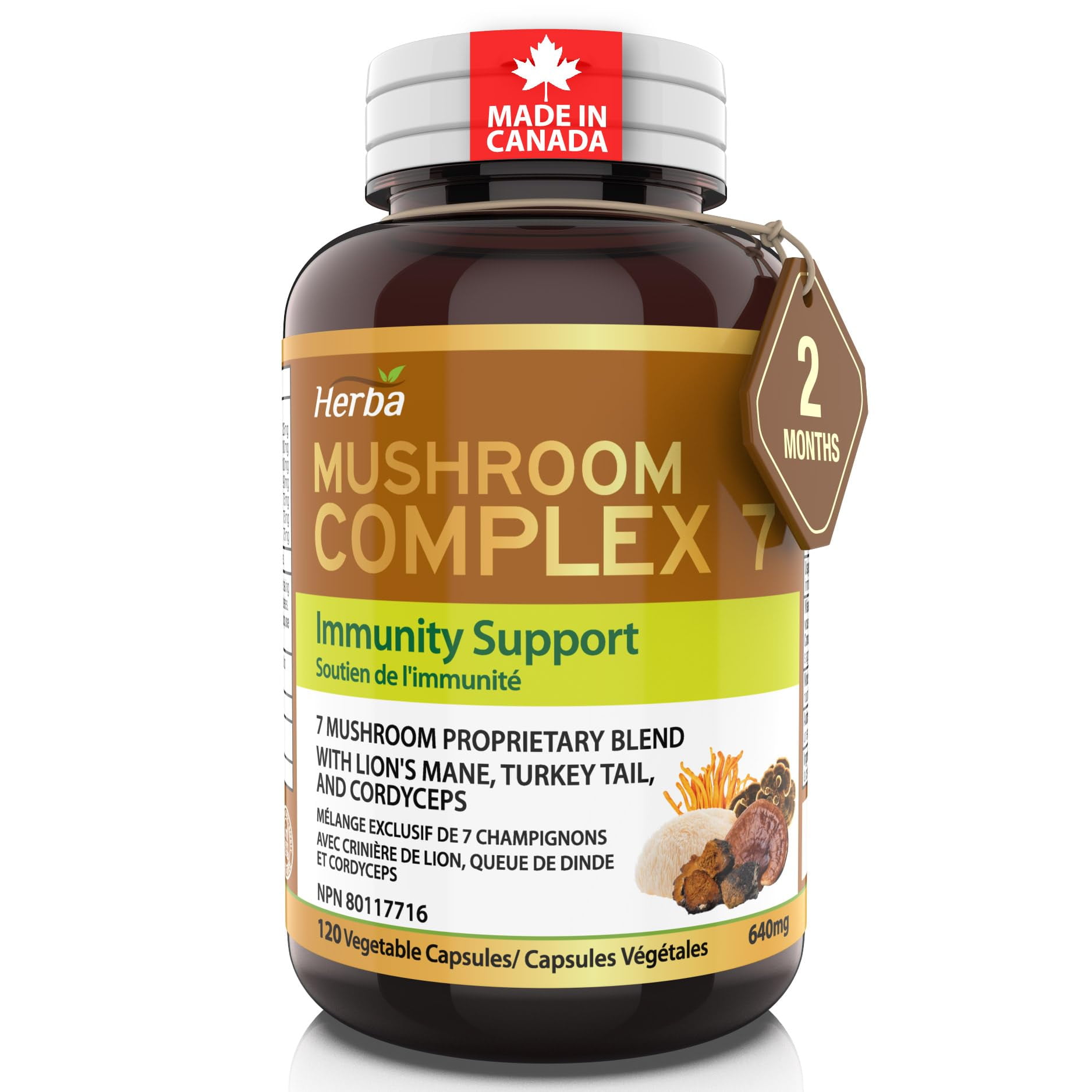 Click here for Herba Mushroom Complex Supplements With Lions Mane... prices