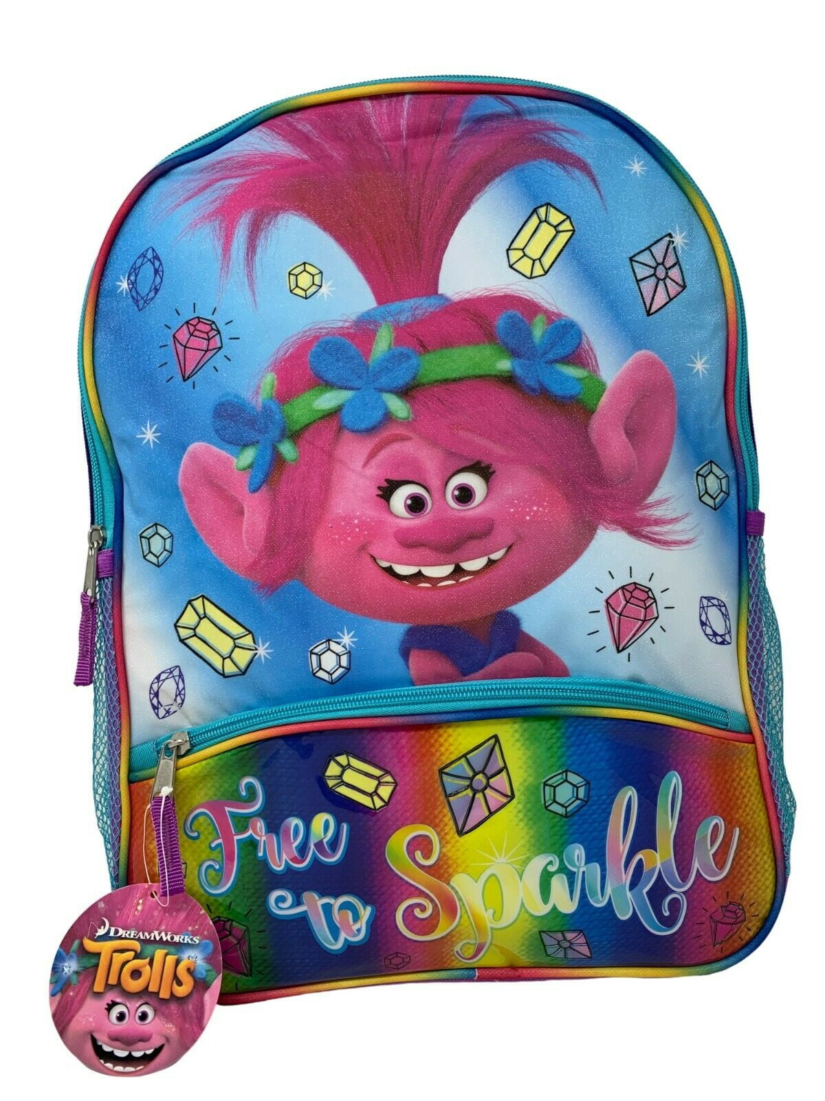 Trolls Dreamworks"Free To Sparkle" 16" Backpack - Walmart.com