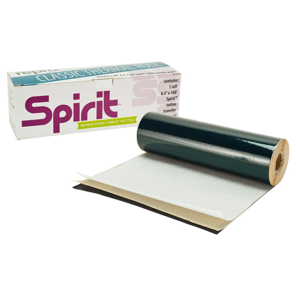 Spirit 8 5in X 100ft Classic Thermal Tattoo Stencil Transfer Paper Roll spirit-8-5in-x-100ft-classic-thermal-tattoo-stencil-transfer-paper-roll