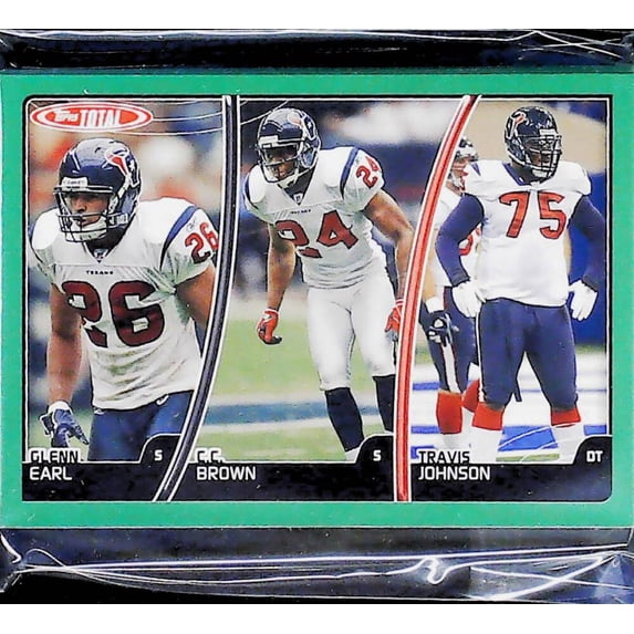 2007 Topps Total Houston Texans Team Set 17 Cards Andre Johnson ...