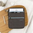Five Star 1 Carry-All Zipper Binder 375 Sheet Capacity GrayMint ...