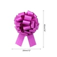 12 Inch Large Pull Bow Glitter Gift Wrapping Big Pull Bows Ribbon Rose ...