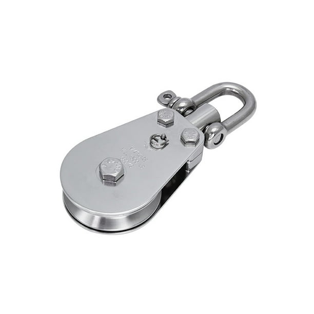 PULL-PRO D SHACKLE BLOCK LOLOAD, 3/8" W, 4.0", BB, 316 SS - Walmart.com