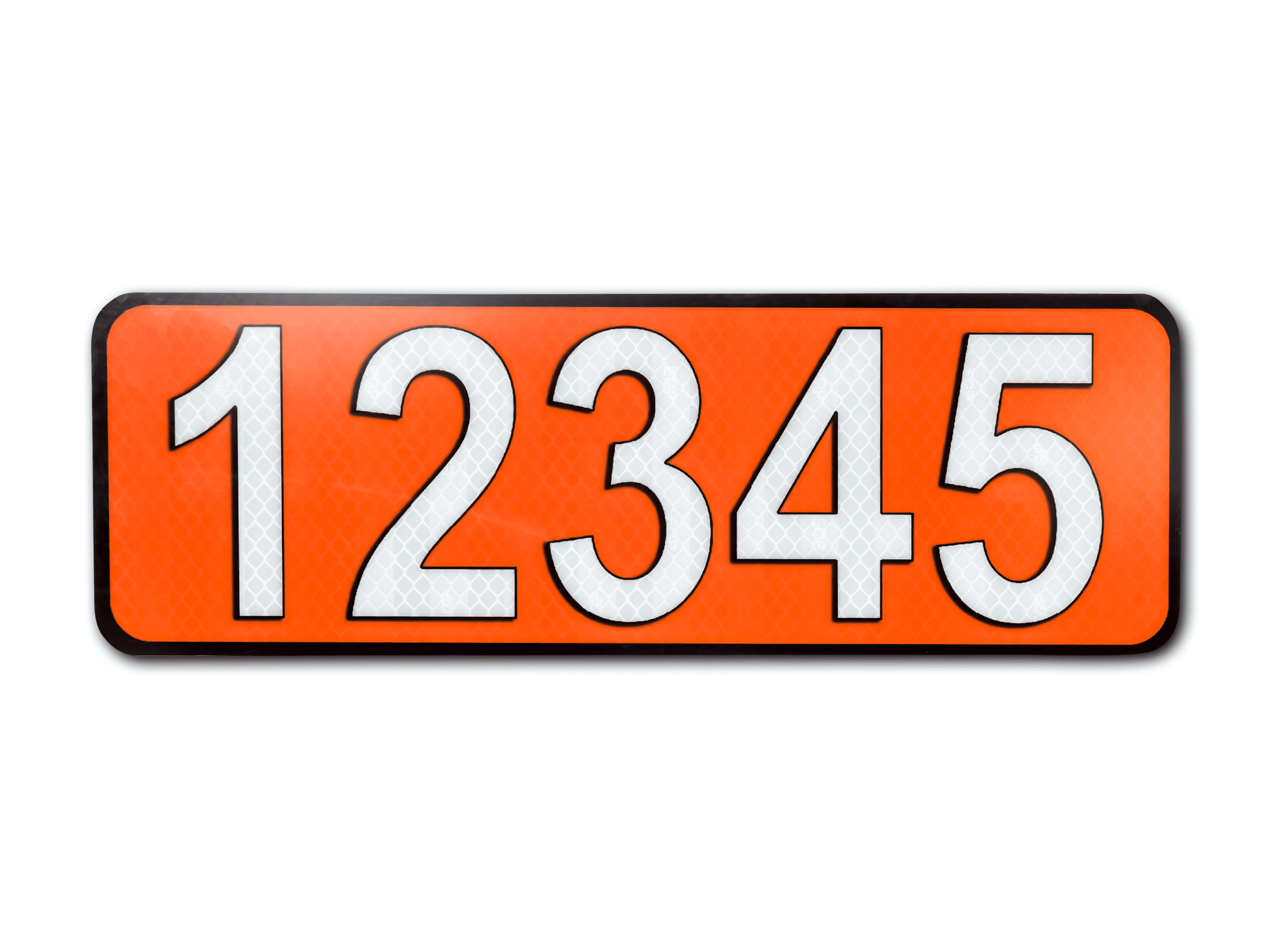 Curb-N-Sign Reflective 911 Address Sign for Mailbox, Single/Double ...