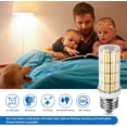 Bulbs 2500 lumens 200 watts equivalent super bright 3000 warm white ...