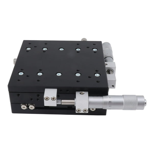 Manual Linear Positioning Stage, XY Linear Stage Aluminium Alloy 180N ...