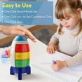 Countdown Timer! Rocket Countdown Timer for Kids - 24H Visual Timer with Alarm, Color-Coded ...