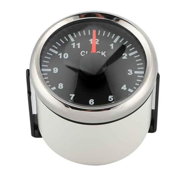 Dash Hour Meter,2in Universal 0‑12 Hourmeter Dashboard Time Clock Auto ...